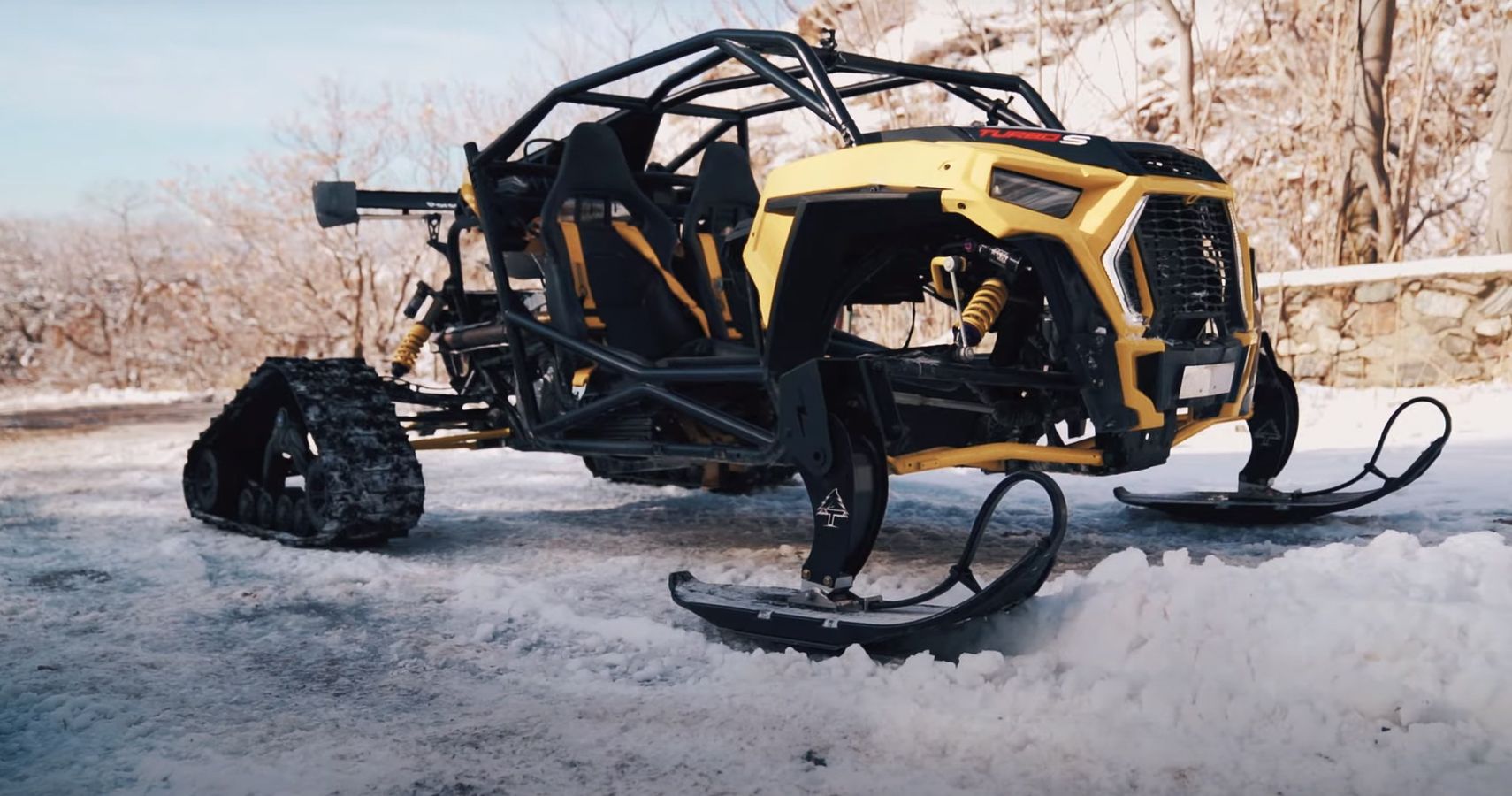 Watch Diesel Brother Heavy D Hit The Slopes In This Porsche RZR Fitted ...