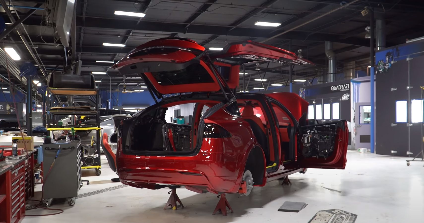 Migos Rapper Quavo Huncho Modded His Tesla X Into Something Bloody