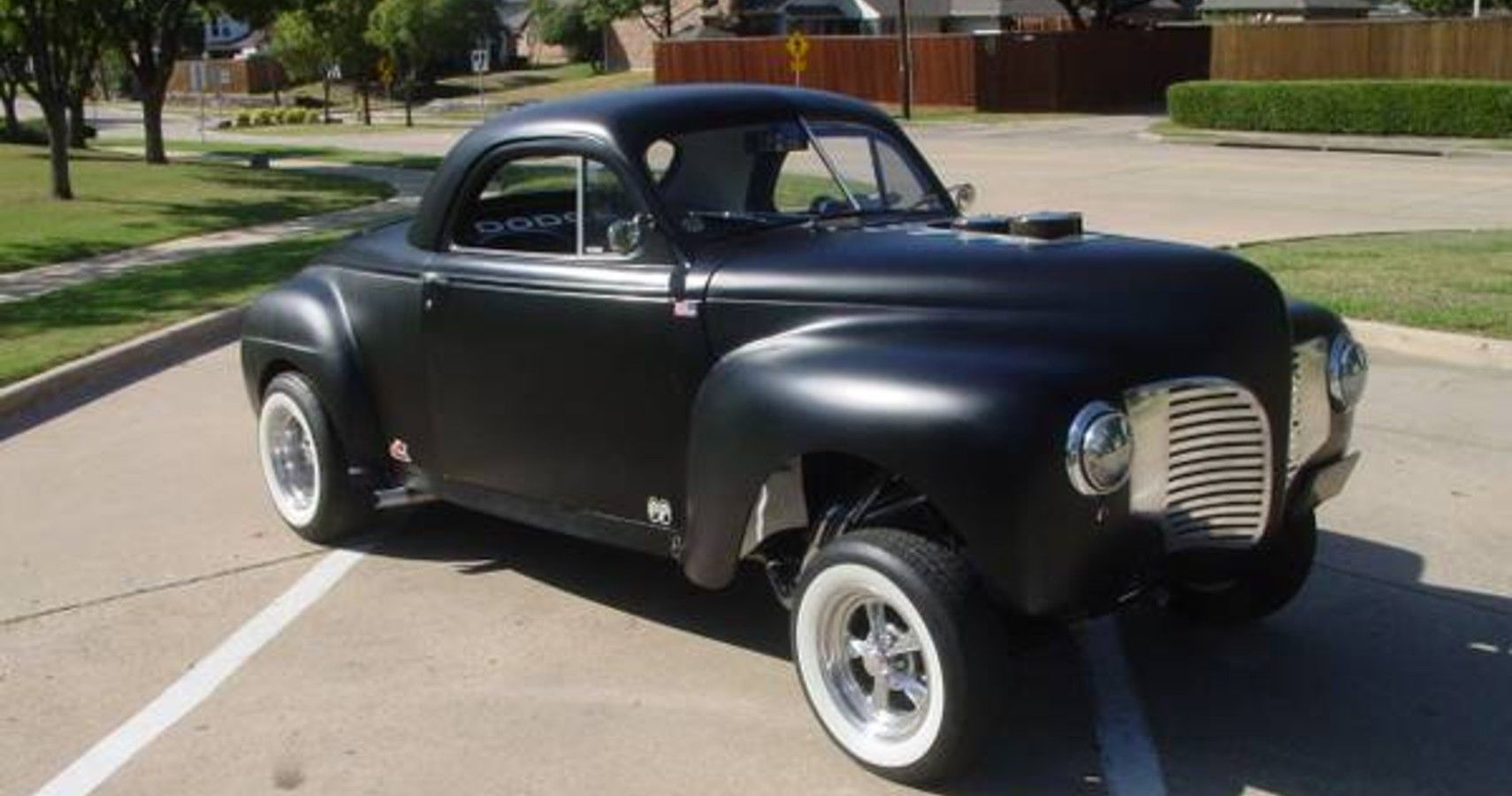 This 1941 Dodge Hemi-Gasser Is Your Road-Legal Dream Dragster
