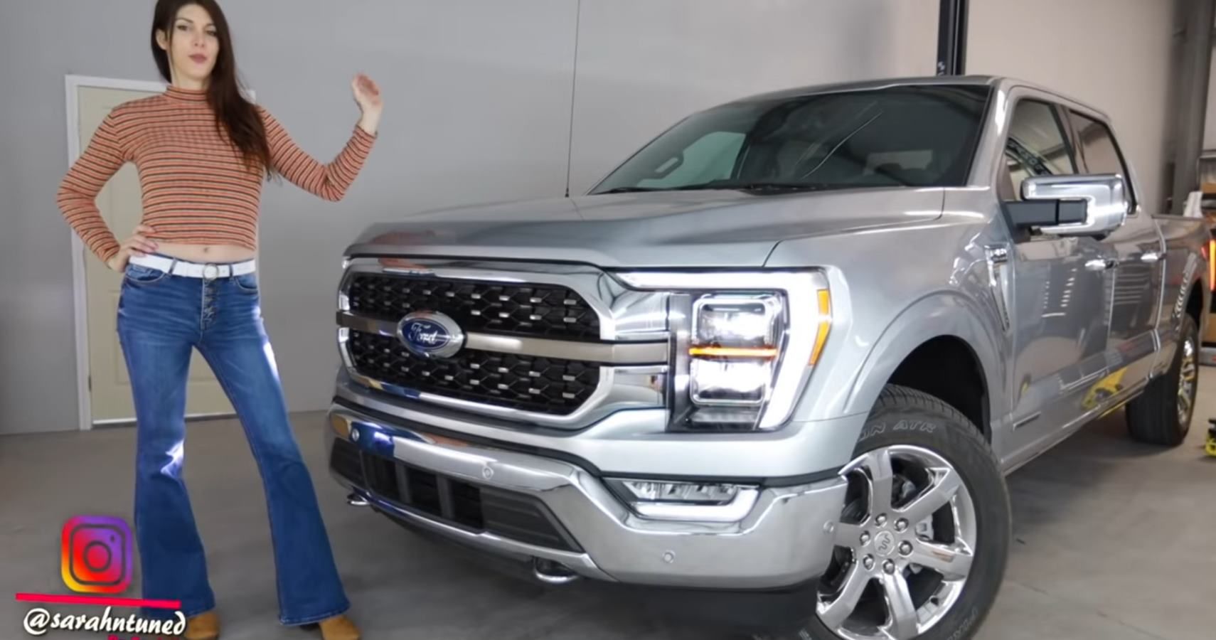 Sarah-n-Tuned Reviews 2021 Ford F-150 PowerBoost Hybrid | HotCars