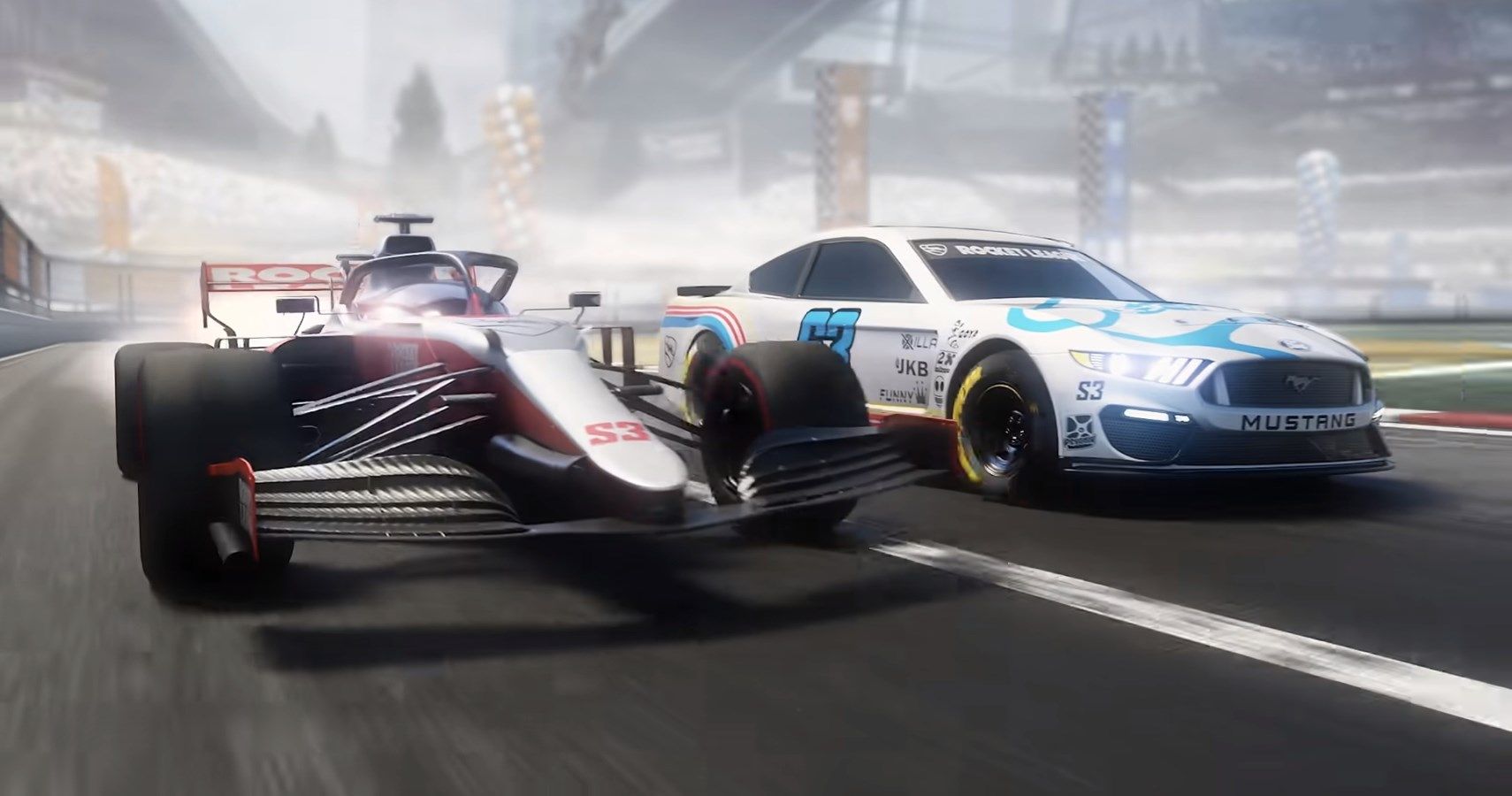 Watch The Trailer: Rocket League Adding NASCAR And Formula 1 Content ...